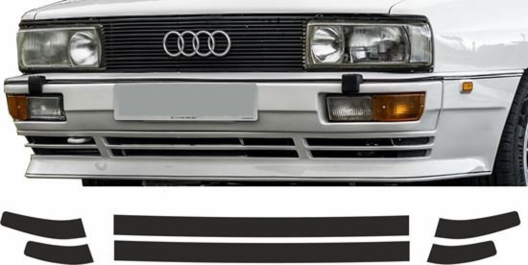 Bumper Vent Inlay Vinyl Kit to Fit Audi UR Quattro Vinyl Stickers ...