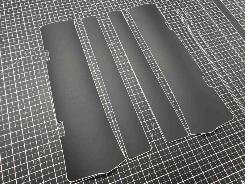 B Pillar Vinyl Kit to Fit Fiat Uno Mk1 Mk2 3 Door Abarth Turbo Vinyl ...