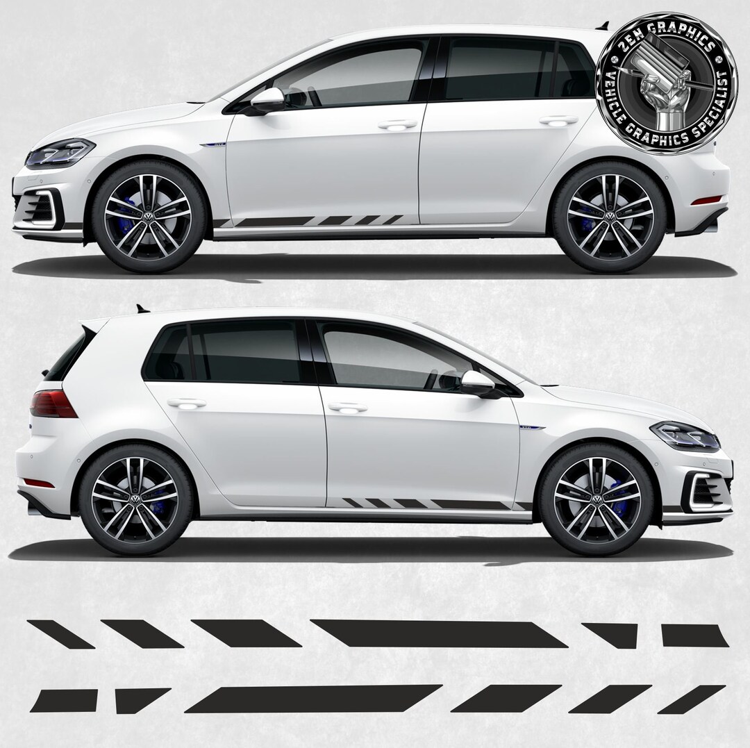 Side Stripes Kit to Fit Golf GTI MK7.5 Clubsport Style Stickers Decals Graphics - Etsy