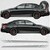Side Stripes Kit to Fit Mercedes C63 S AMG Edition 1 Sedan / Saloon ...