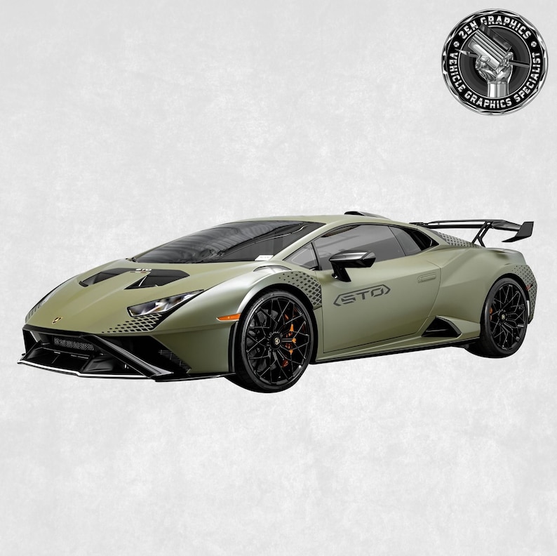 STO Graphics Pack Kit to Fit Lamborghini Huracan STO Decals Stickers ...