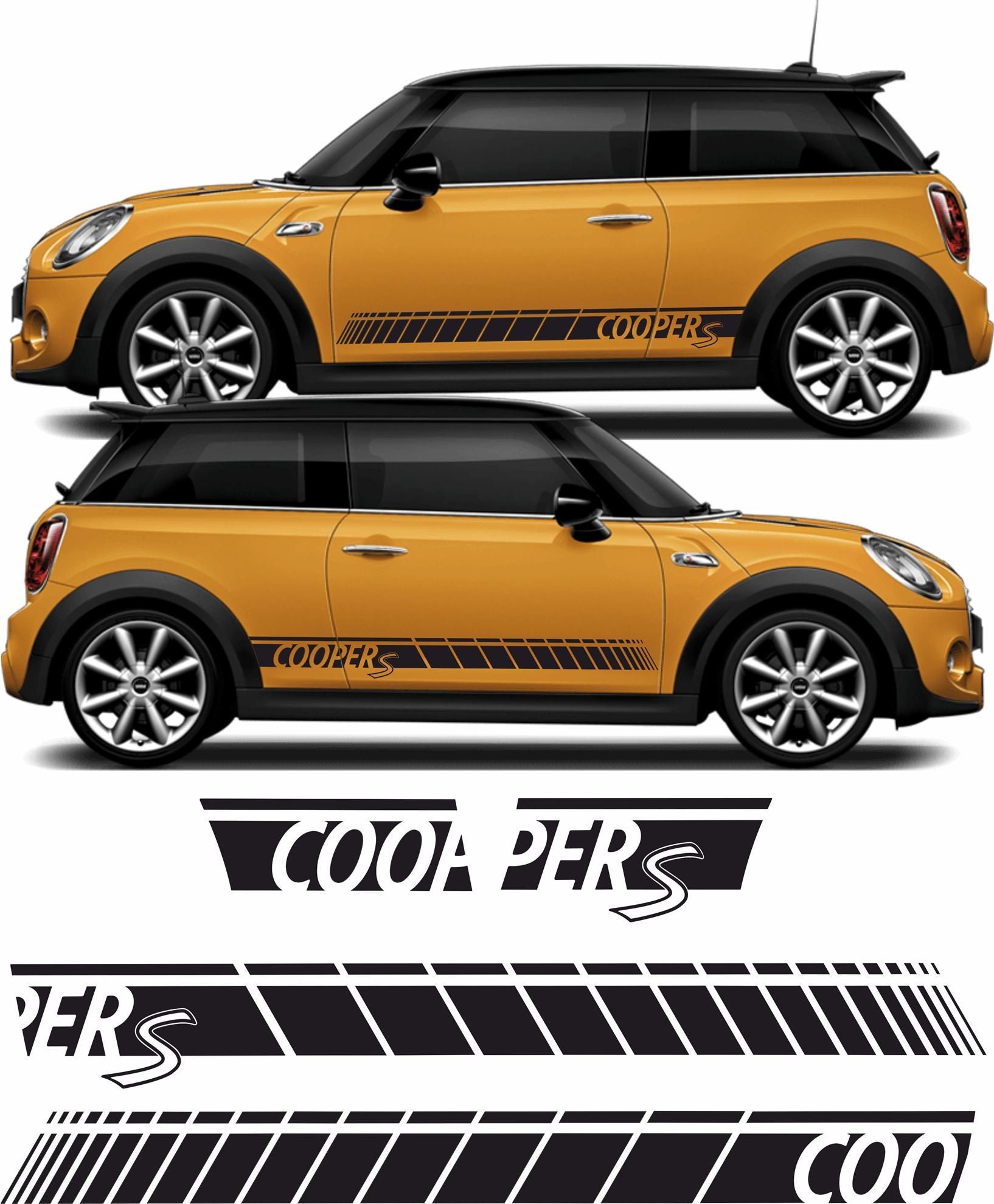 Side Stripes Kit to Fit Mini R56 / R57 / R58 / R59 Cooper S Stickers ...