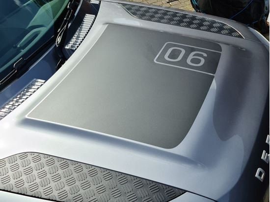 110 Bonnet Decal to Fit 2020 Defender 110 Front Vinyls Graphics ...