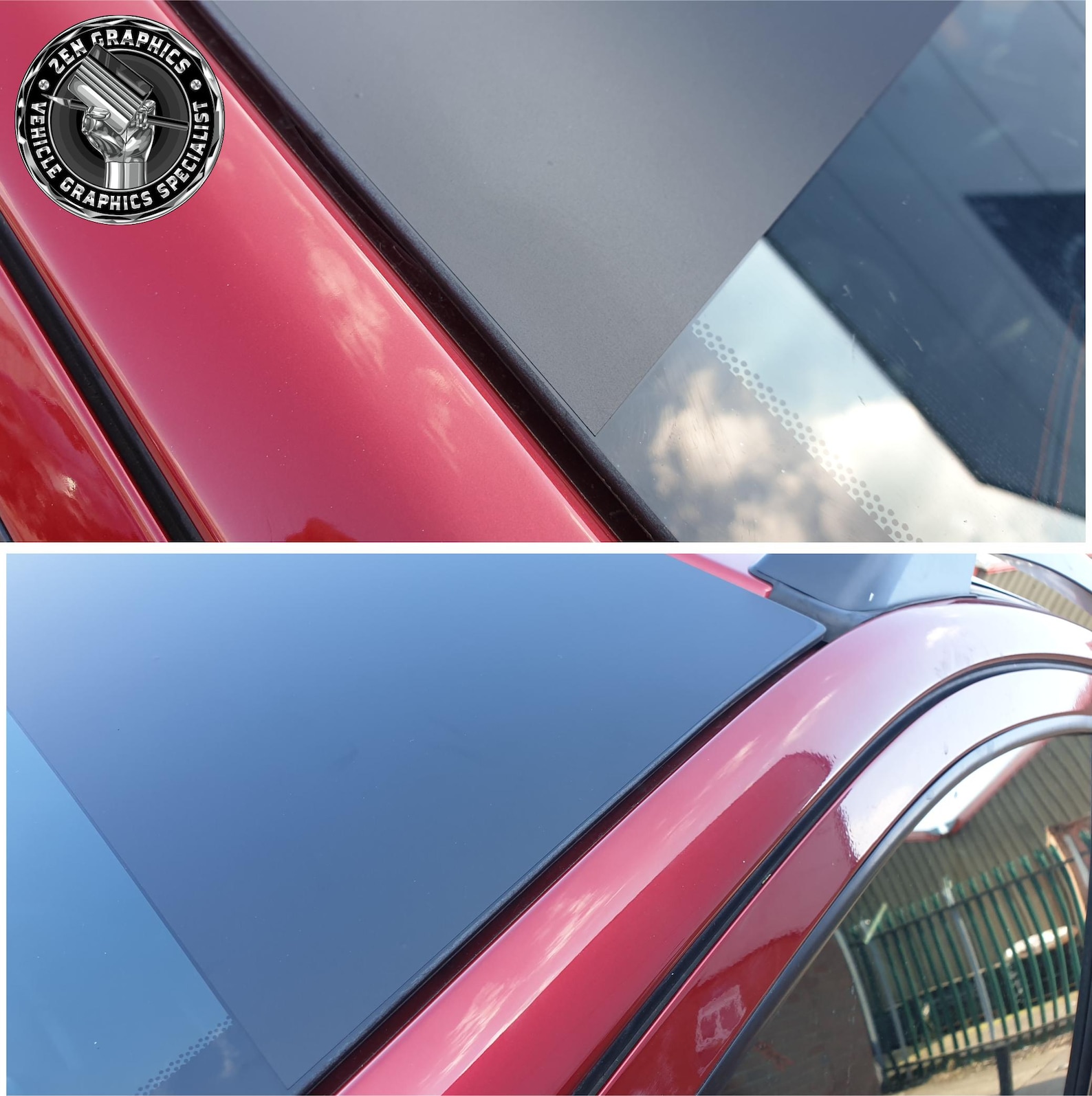 Sun Strip to Fit Ford Ranger Wildtrak Graphics Stickers Foils ...