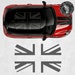 Panoramic Glass Roof Union Jack Graphics to Fit Mini U25 Countryman JCW ...