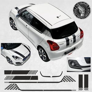 Graphics Pack Kit to Fit Suzuki Swift 2017 > Decals Stickers Graphics ...
