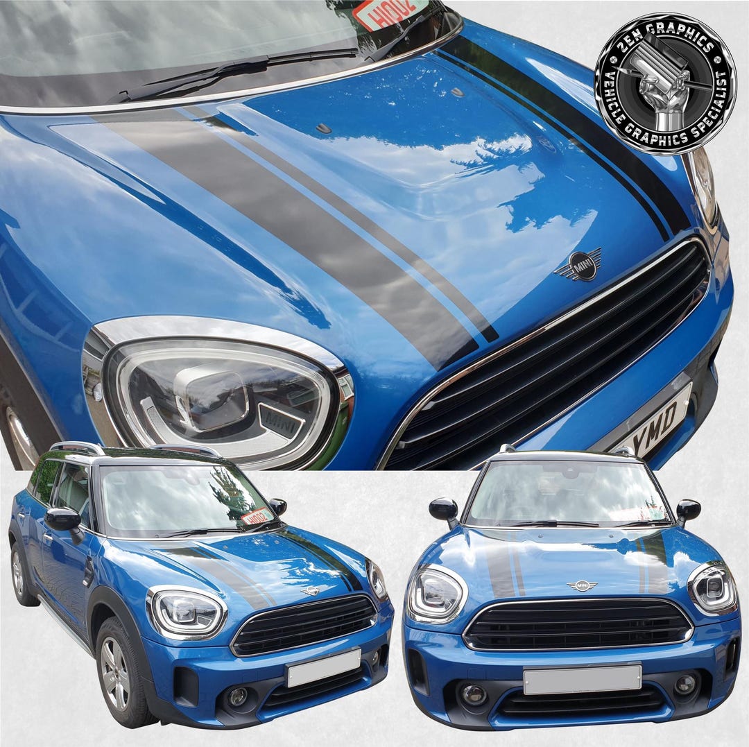 EXACT SPEC Bonnet Stripes for Mini F60 Countryman Cooper S / JCW ...