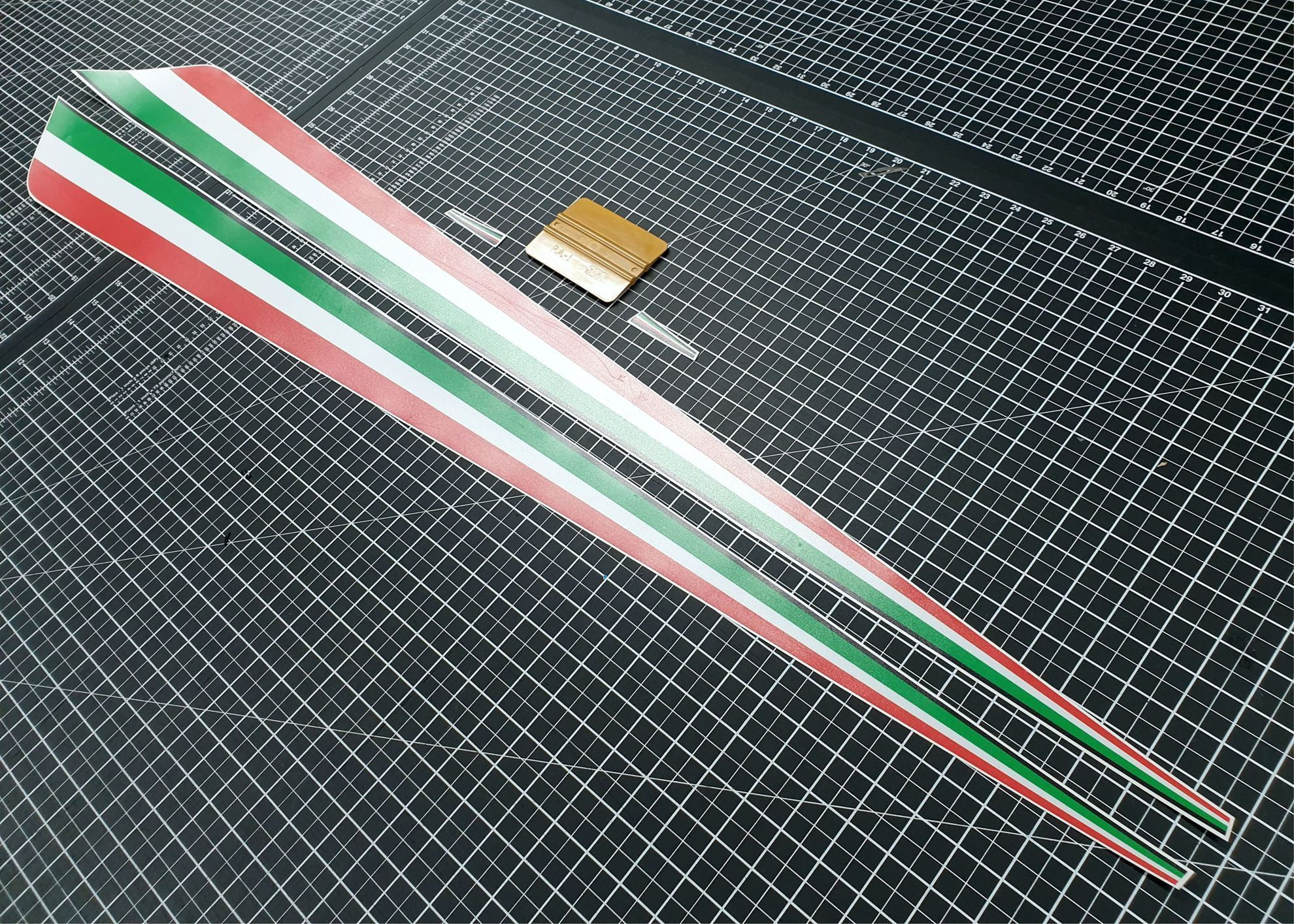 Italian Side Stripes for Lamborghini Huracan Performante / Spyder ...