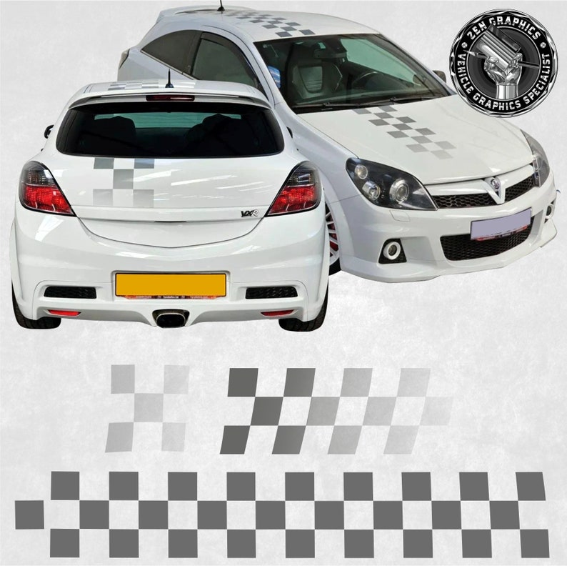 Over the Top Stripes for Vauxhall Opel Astra H Nürburgring Replacement ...
