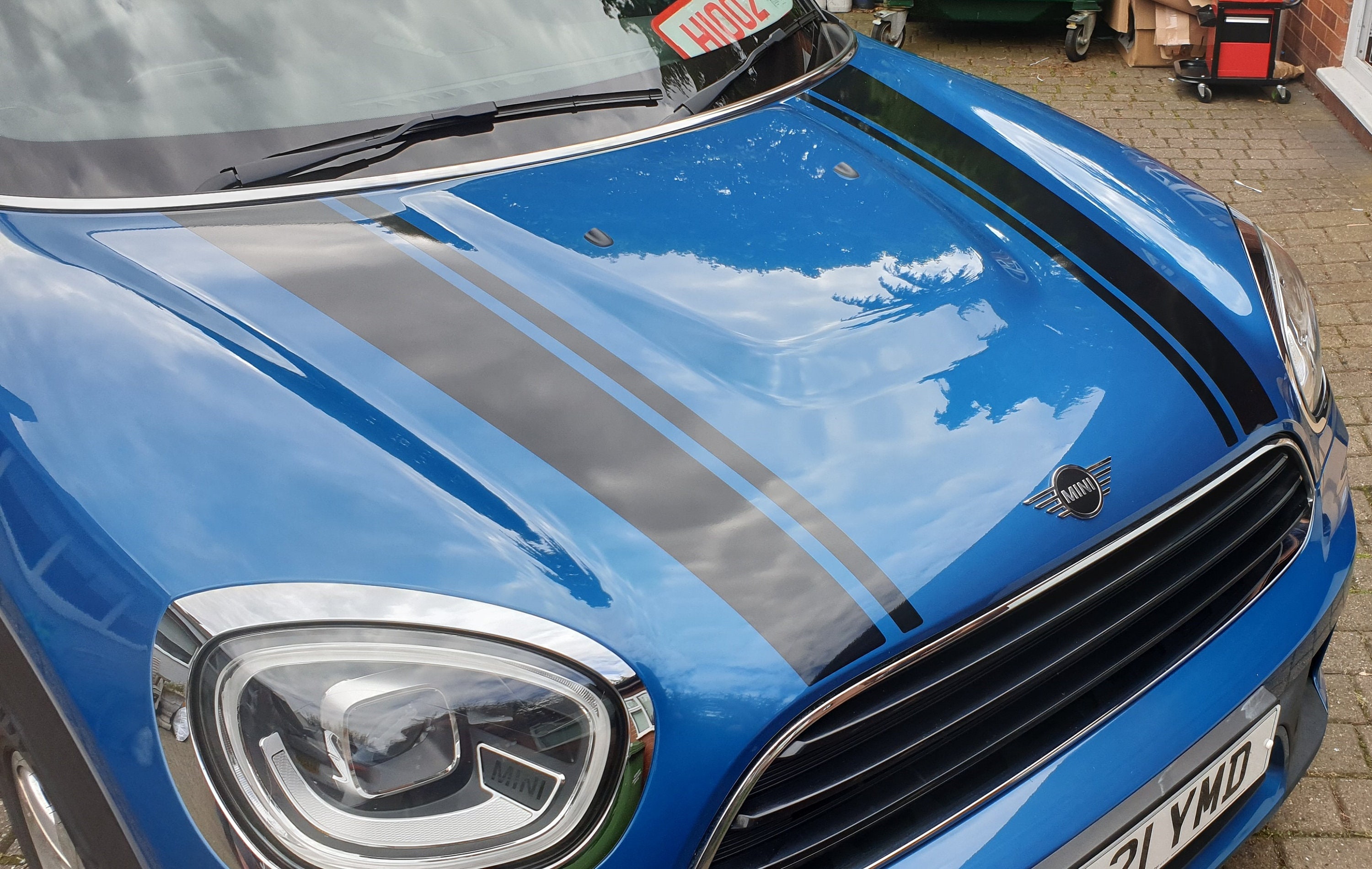 EXACT SPEC Bonnet Stripes for Mini F60 Countryman Cooper S / JCW ...