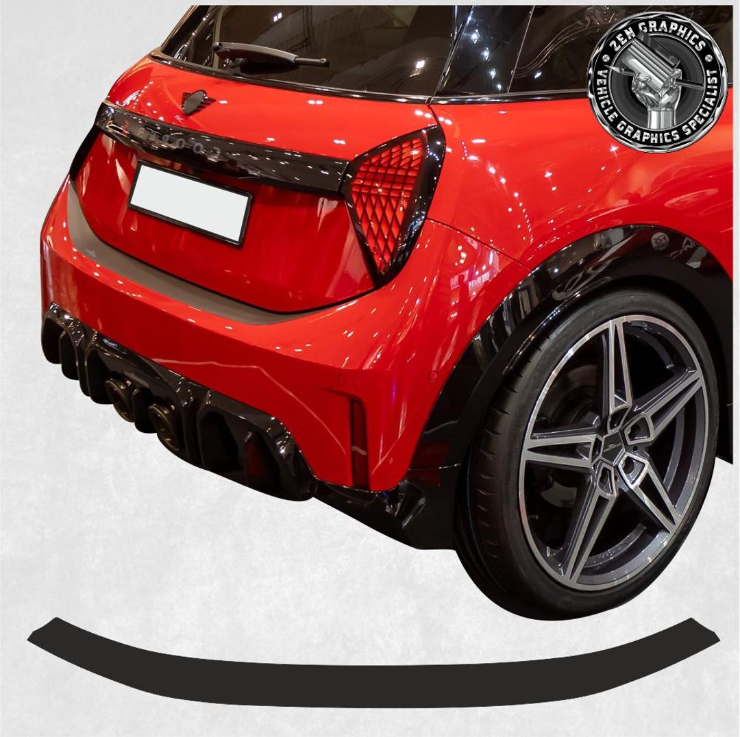 Rear Bumper Protection Vinyl for Mini F66 3 F65 Door Cooper / S / JCW ...