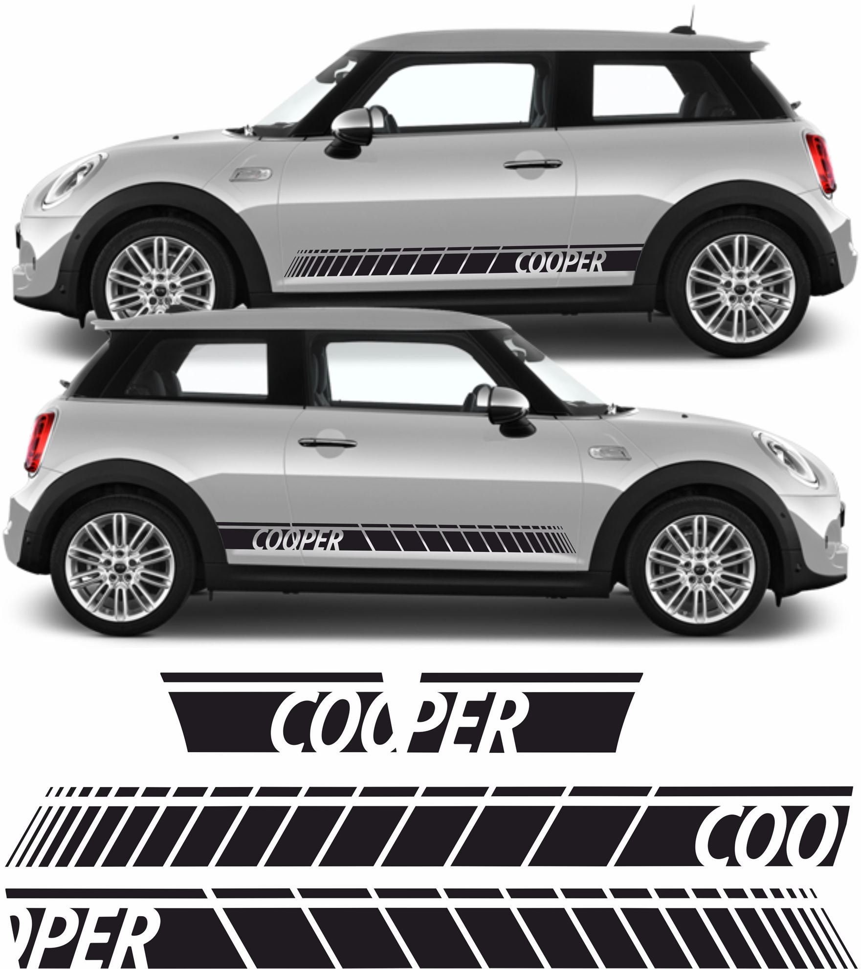 Side Stripes Kit to Fit Mini R56 / R57 / R58 / R59 Cooper Stickers ...
