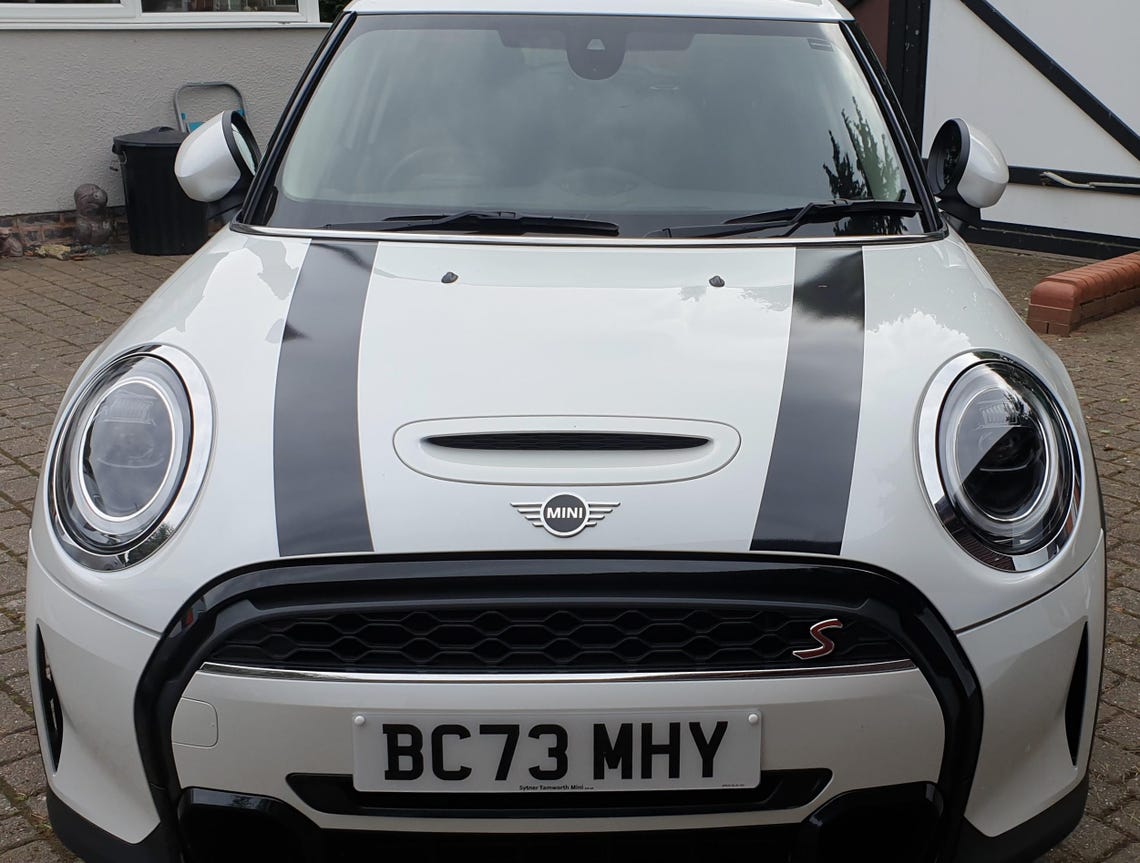 Bonnet Stripes Kit to Fit Mini F55 / F56 LCI 2 2022 - 2024 Cooper S JCW ...