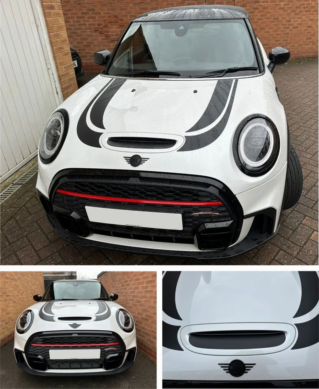 Bonnet Stripes Kit to Fit Mini F55 / F56 Lci / Lci2 Cooper S / JCW ...