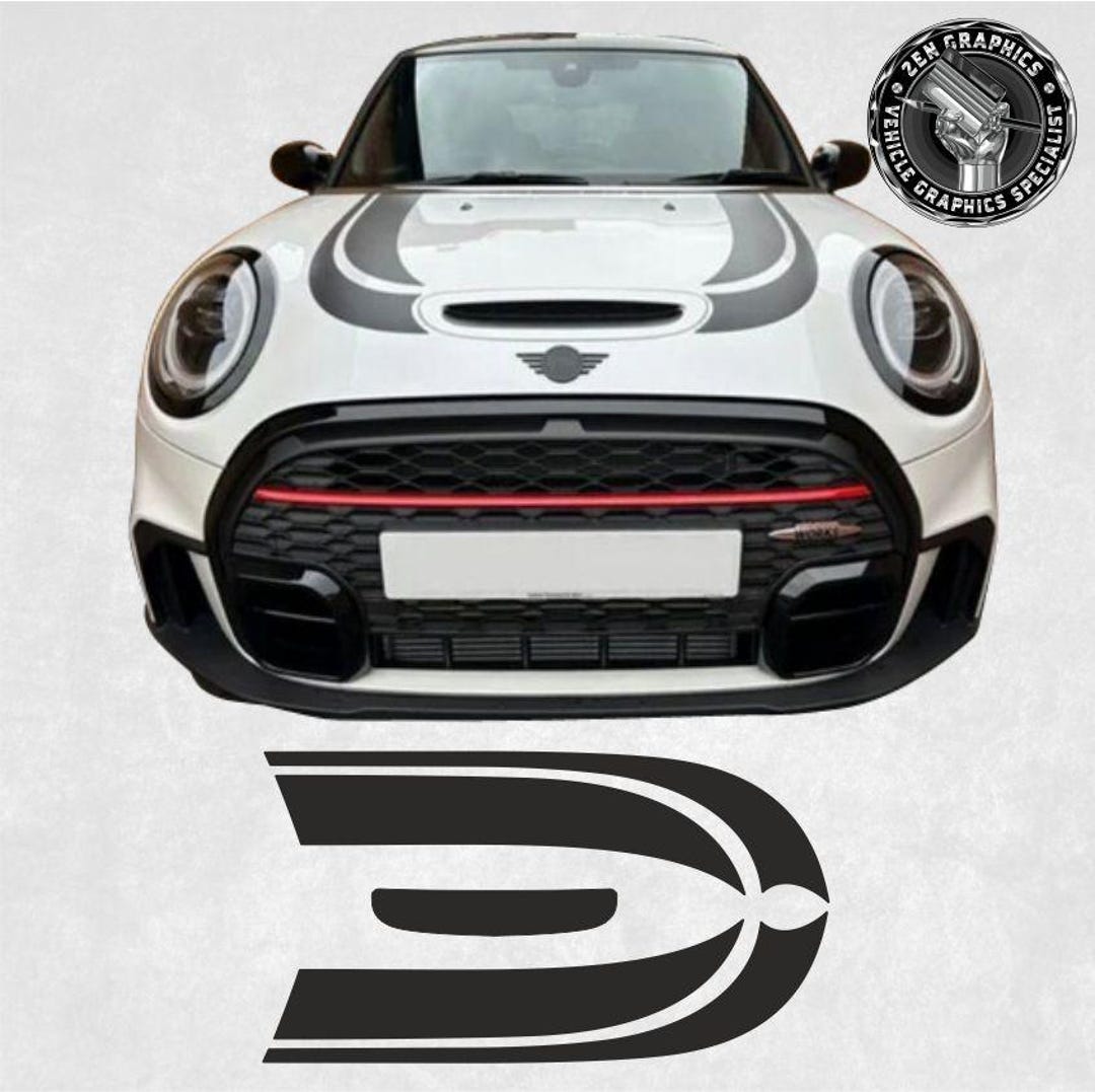 Bonnet Stripes Kit to Fit Mini F55 / F56 - Lci / Lci2 Cooper S / JCW ...