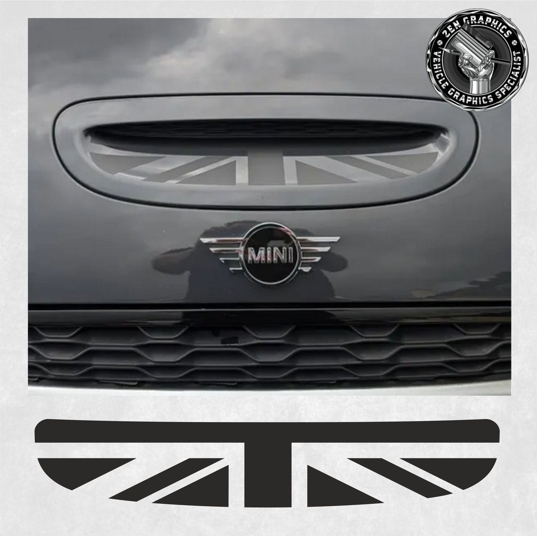 Scoop Union Jack to Fit Mini F54 F56 F55 Lci / Lci2 Cooper S / JCW ...