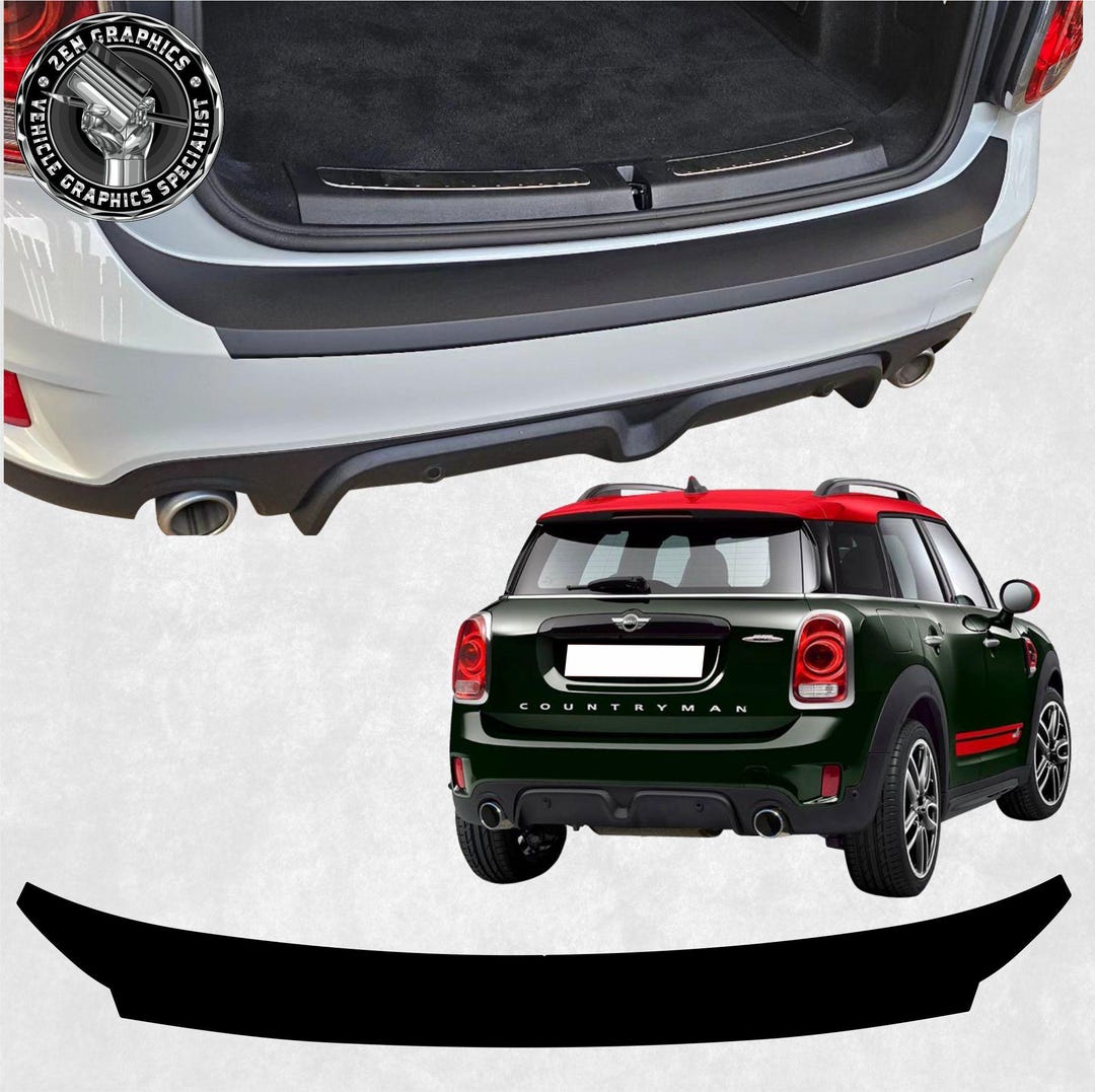 Rear Bumper Protection Vinyl to Fit Mini F60 Pre Facelift & Lci 2018 ...