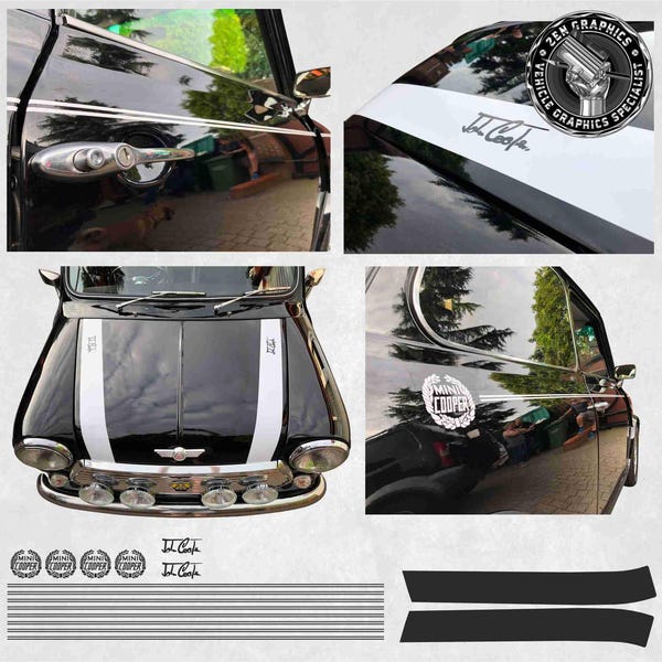 Mini Cooper Decal - Etsy