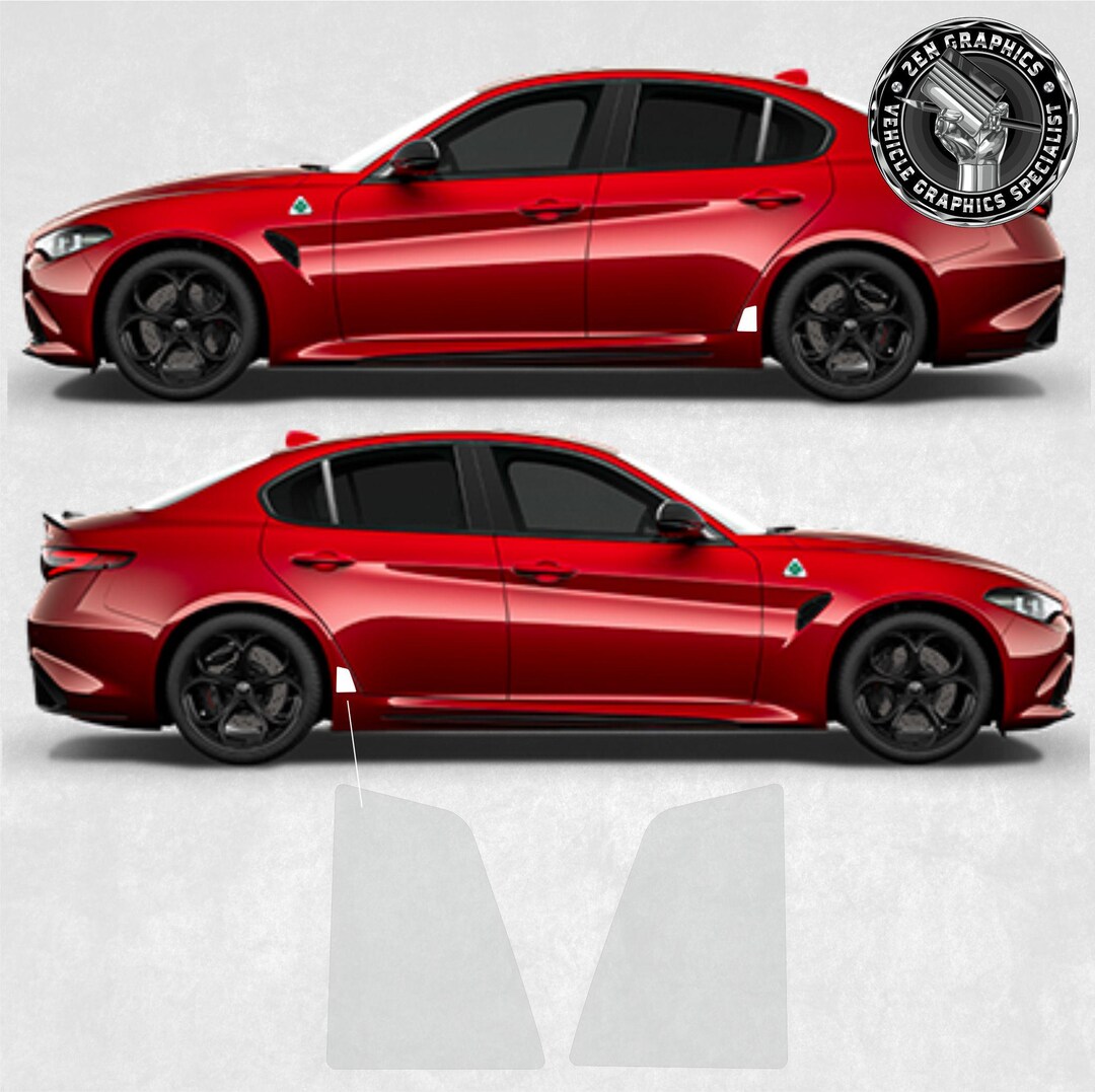 Stone Guard Paint Protection Film for Alfa Romeo Giulia Quadrifoglio ...