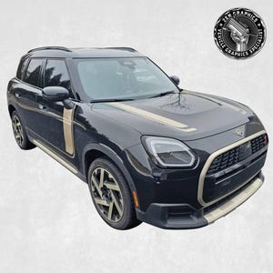 Favoured Graphics Kit for Mini U25 Countryman Cooper S Vinyl Stripes ...