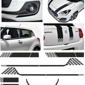 Graphics Pack Kit to Fit Suzuki Swift 2017 Decals Stickers Graphics ...