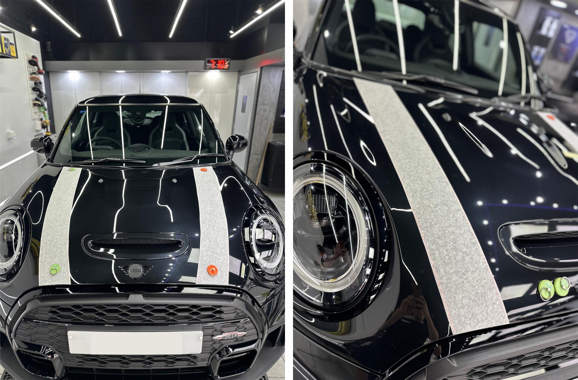 Bonnet Stripes Kit to Fit Mini F55 / F56 LCI 2 2022 - 2024 Cooper S JCW ...