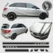 Side Stripes Kit to Fit Mercedes C63 S AMG Edition 1 Sedan / Saloon ...