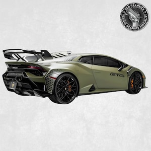 STO Graphics Pack Kit to Fit Lamborghini Huracan STO Decals Stickers ...