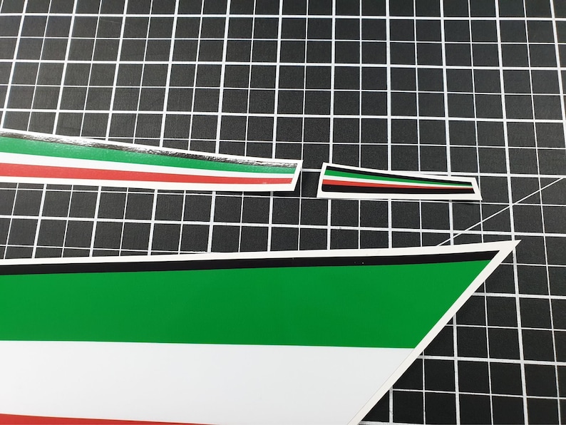 Italian Side Stripes for Lamborghini Huracan Performante / Spyder ...