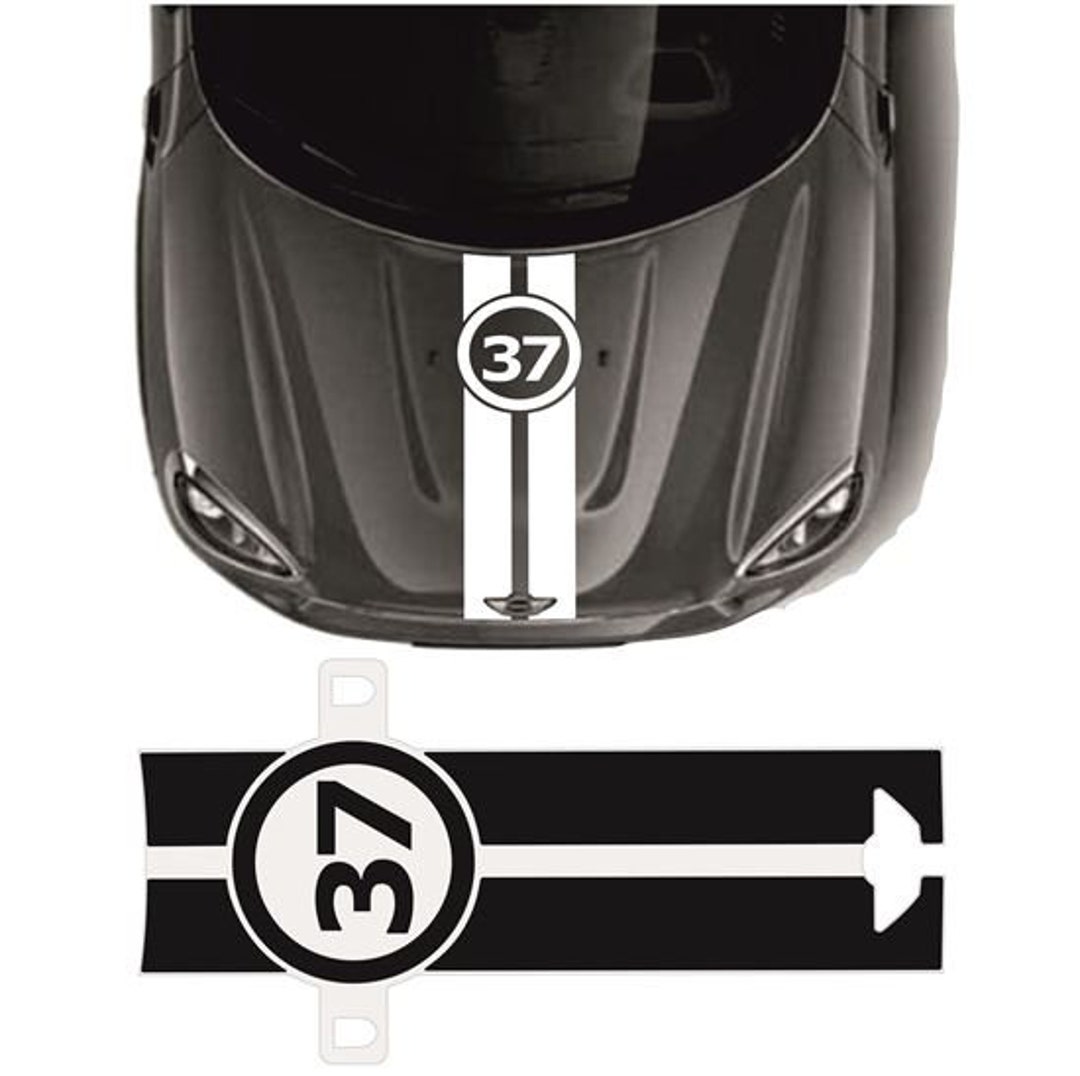Bonnet Stripes Kit to Fit Mini F60 Countryman Cooper S Stickers Decals ...