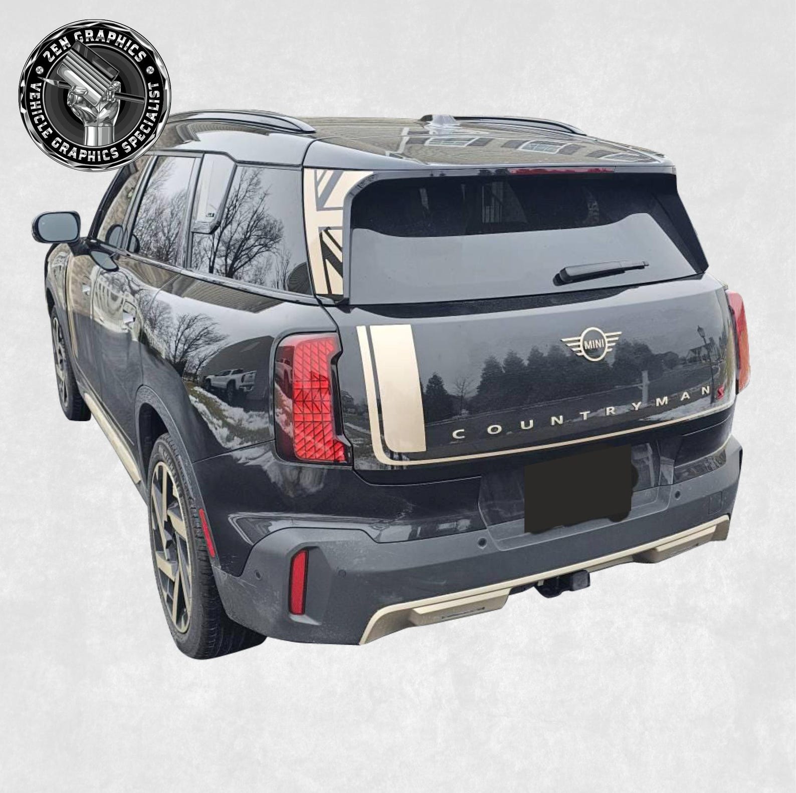 Favoured Graphics Kit for Mini U25 Countryman Cooper S Vinyl Stripes ...