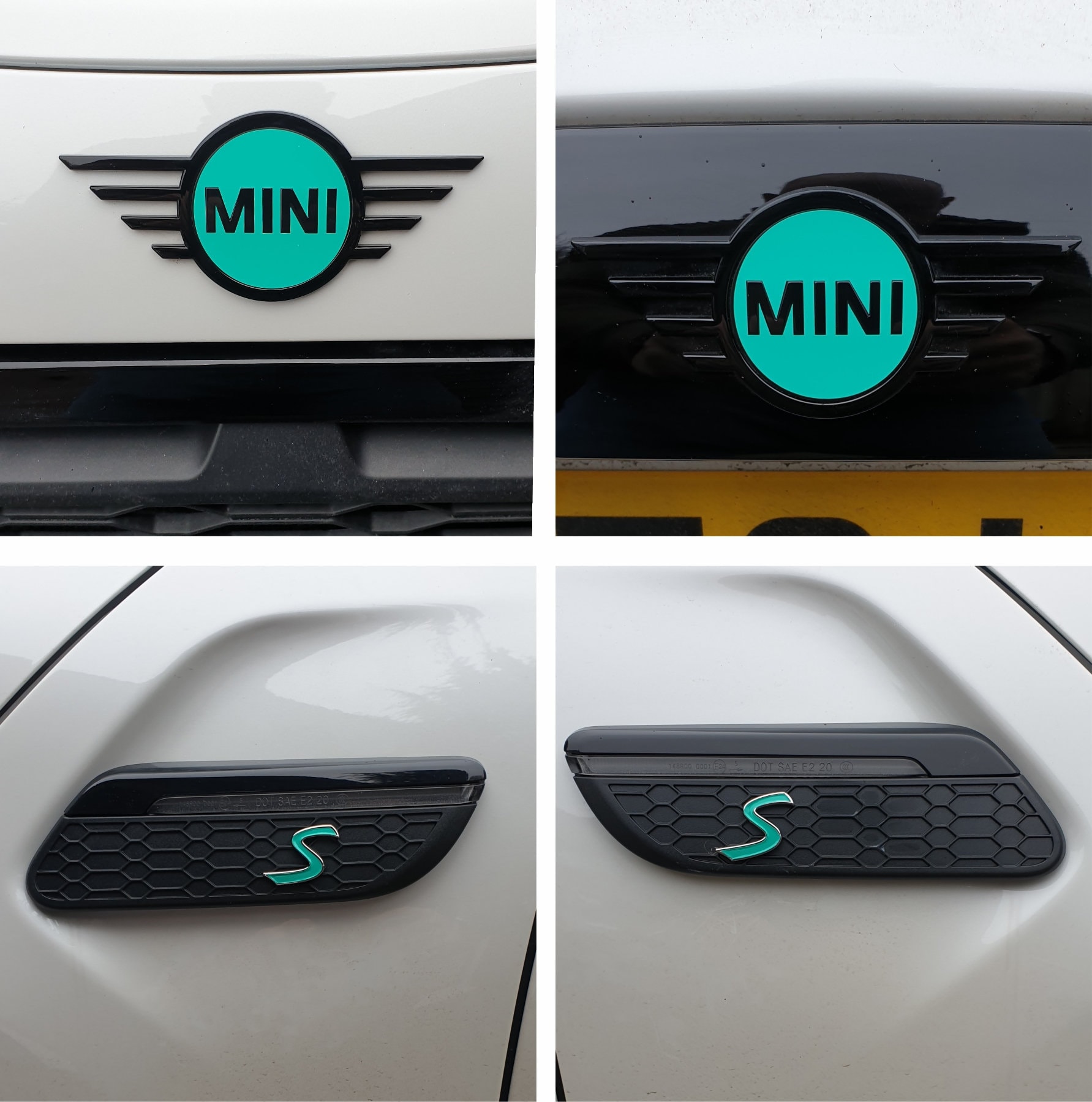 Badge Overlays to Fit Mini Lci2 F55 / F56 / F57 Cooper S / JCW Trim ...