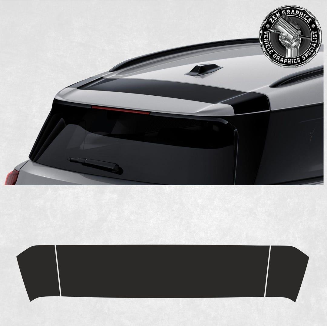 Heritage Rear Hatch Spoiler Stripe to Fit Mini U25 Countryman JCW ...