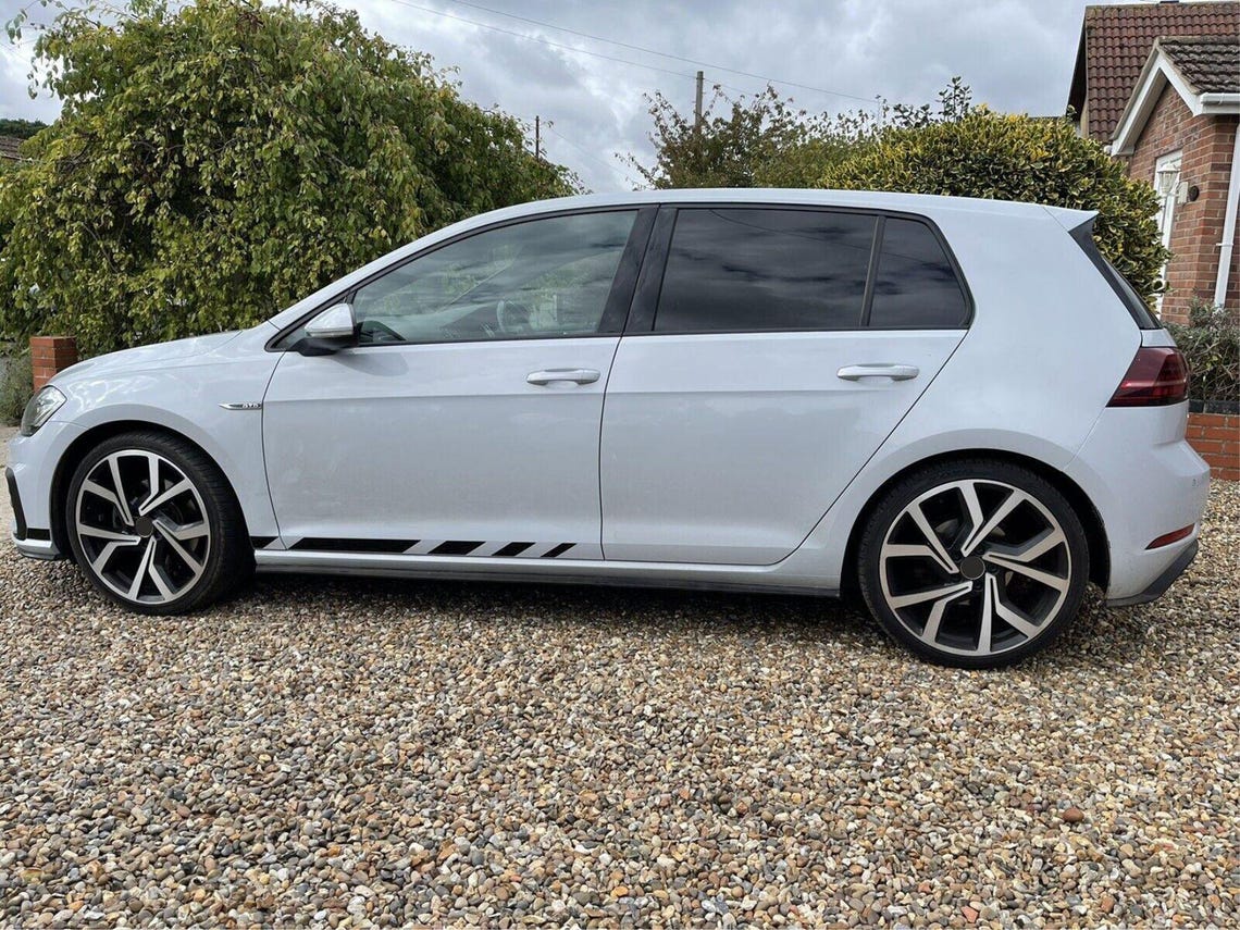 Side Stripes Kit to Fit Golf GTI MK7.5 Clubsport Style Stickers Decals ...
