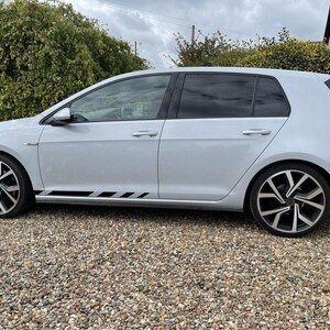 Side Stripes Kit to Fit Golf GTI MK7.5 Clubsport Style Stickers Decals ...