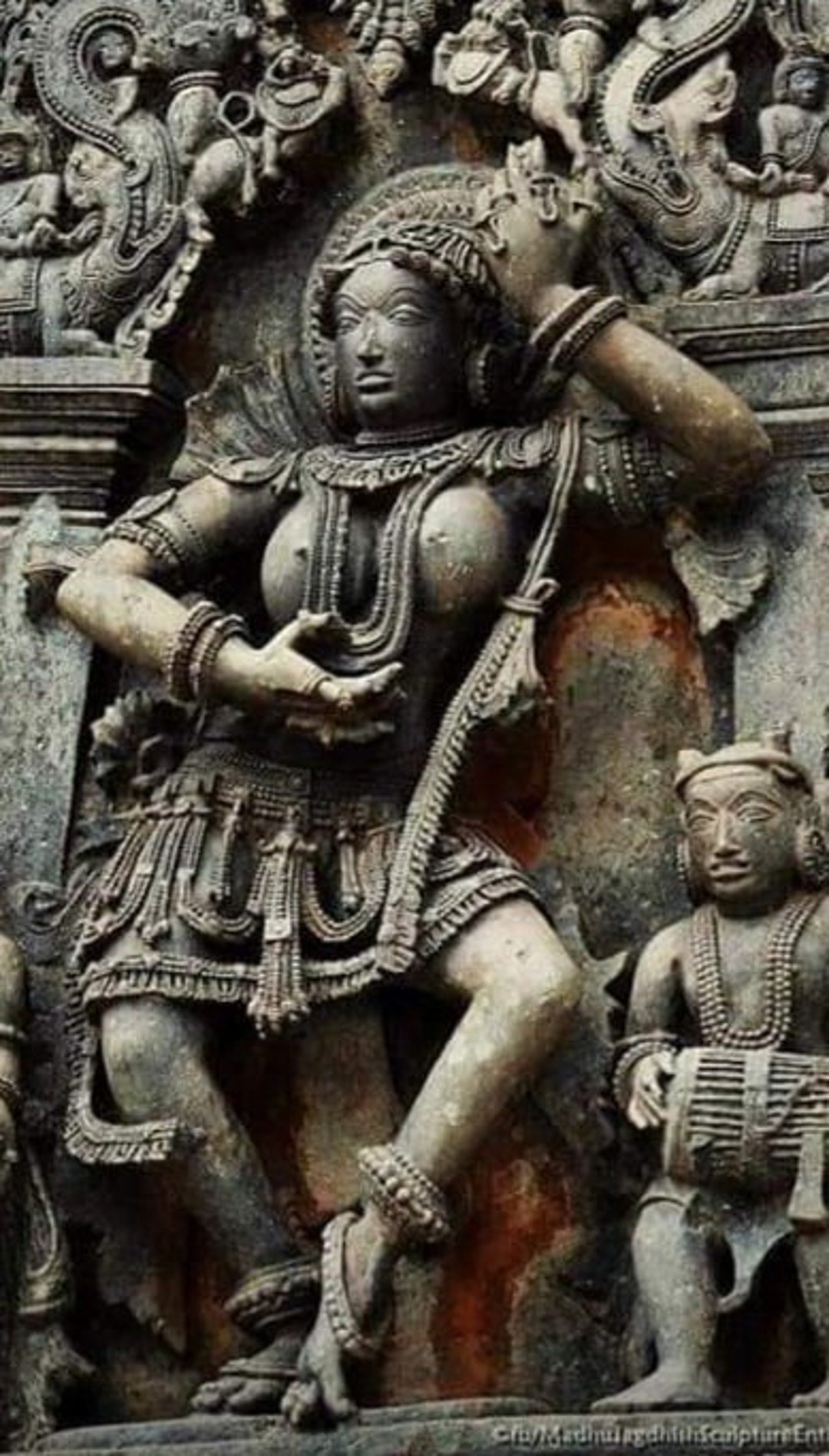 Nartaki Sketch on A4 Paper - Etsy