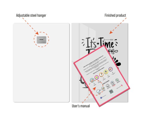 John Wick Glass Poster Wall Decoration, Movie Poster