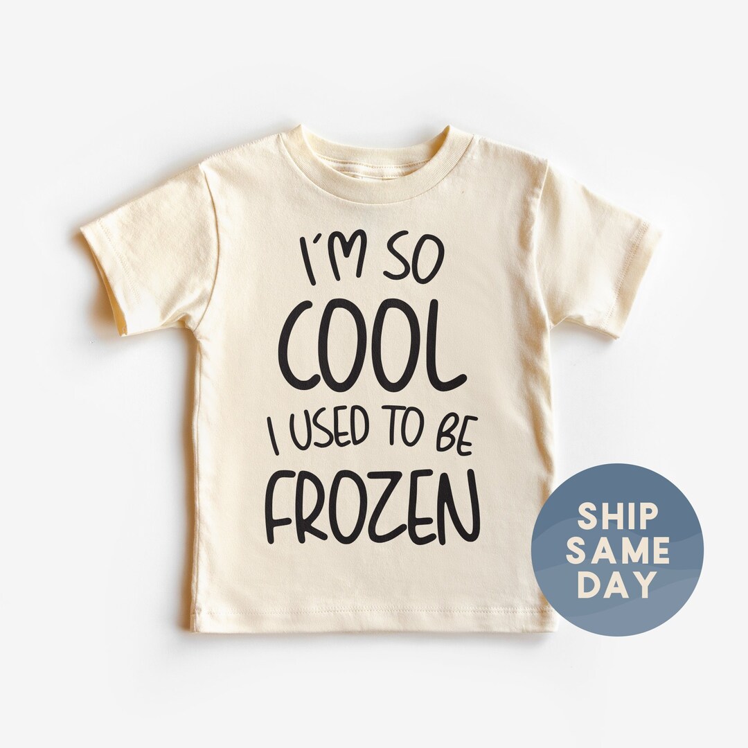 I'm so Cool I'm Used to Be Frozen Shirt, Pride Parade Tees for Toddler ...