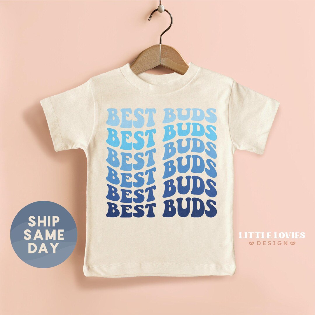 Best Buds Toddler Shirt, Best Friends Shirt, Best Buds T-shirt, Best ...