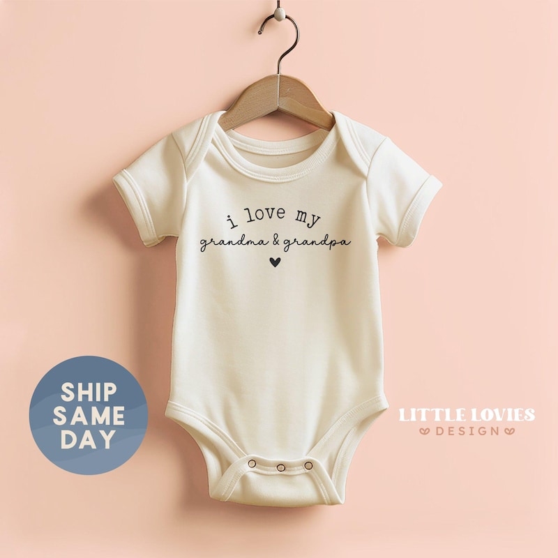 Love Grandma Baby Clothes - Etsy