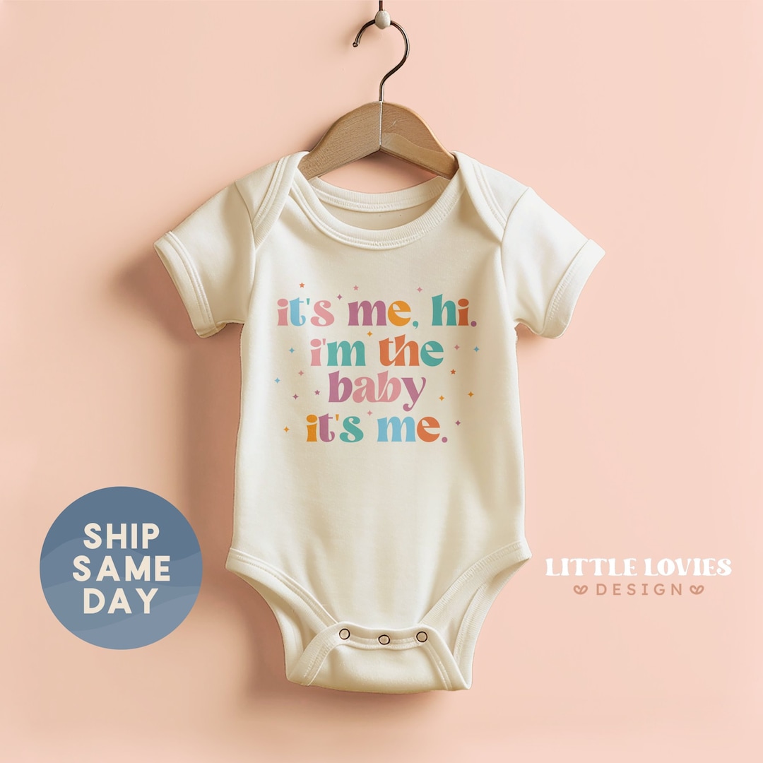 It's Me Hi I'm the Baby It's Me Onesie®, Baby Girl Gifts, Newborn Baby ...