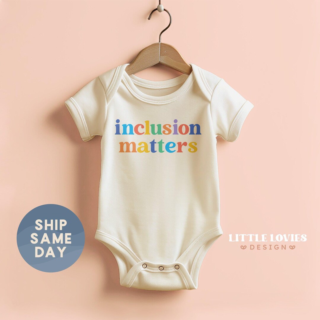 Inclusion Matters Onesie®, Autism Acceptance Baby Bodysuit, Autism ...