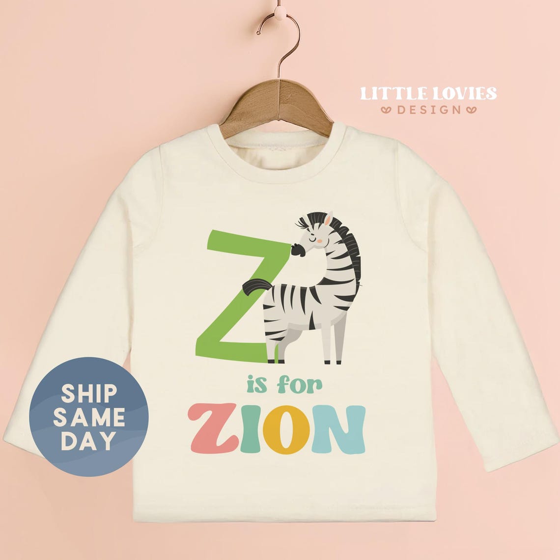 Personalized Kids Initial Shirt, Back to School Tees With Toddler Name ...