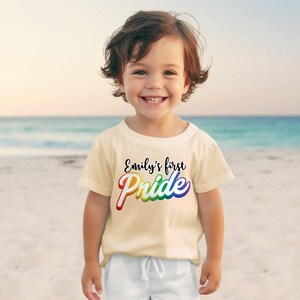 Pride Baby Bodysuit, First Pride Outfit for Baby, LGBTQ+ Rainbow Baby ...