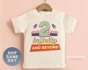 Two Infinity and Beyond Shirt - Etsy