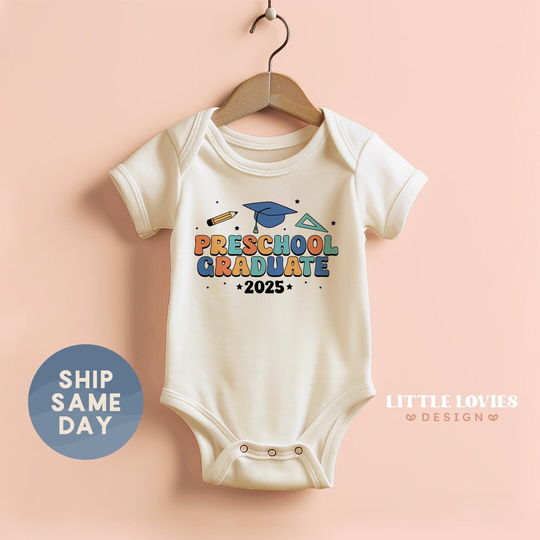 Toddler Graduation Shirt, Preschool Graduate 2025, End of School Shirt ...