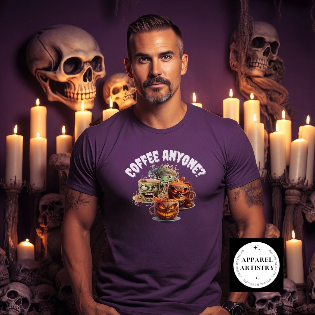 Coffee Anyone Horror Movie Coffee Shirt Horror Characters - Etsy