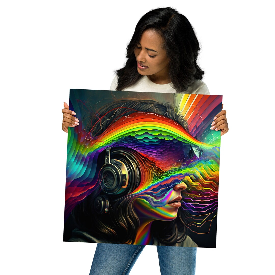 Synesthesia - Matte Poster - Etsy