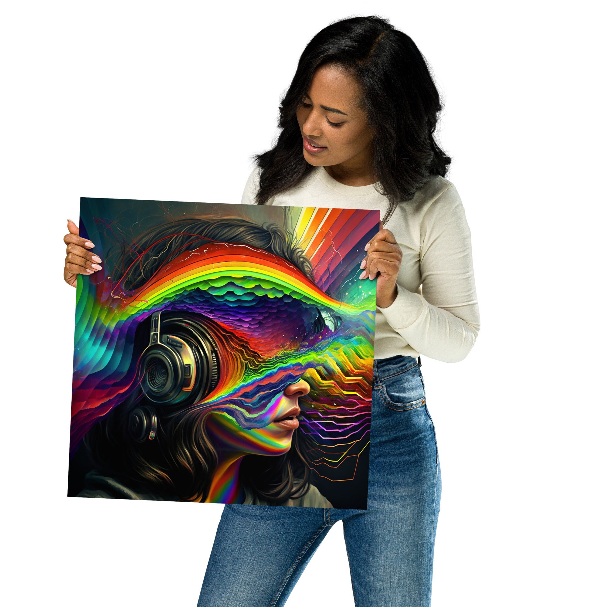 Synesthesia Matte Poster - Etsy