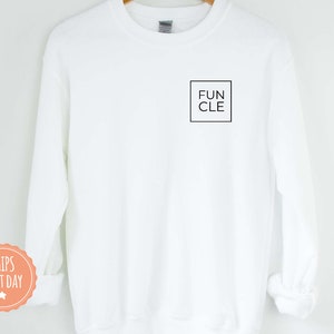 Funcle Sweatshirt - Funcle Hoodie - Gift for Uncle - Gift for Brother ...